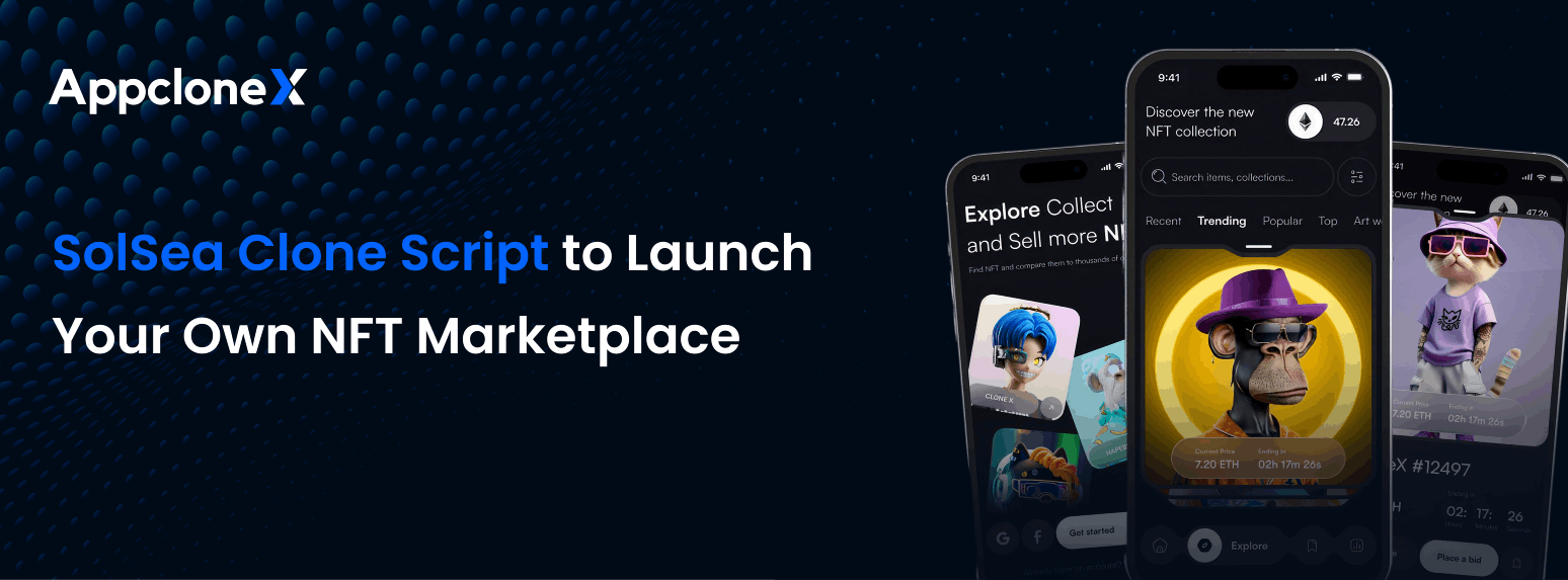 SolSea Clone Script to Launch Your Own NFT Marketplace